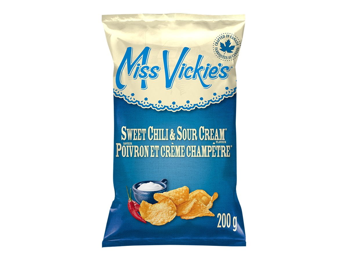 Miss Vickie's Kettle Cooked Sweet Chili & Sour Cream - Chips - 7.1 oz ...