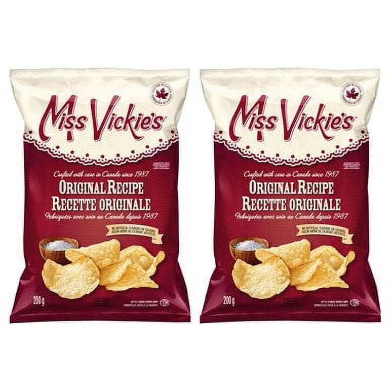 Miss Vickie's Original Recipe Kettle Cooked Potato Chips 200g/7.05oz, 2 ...