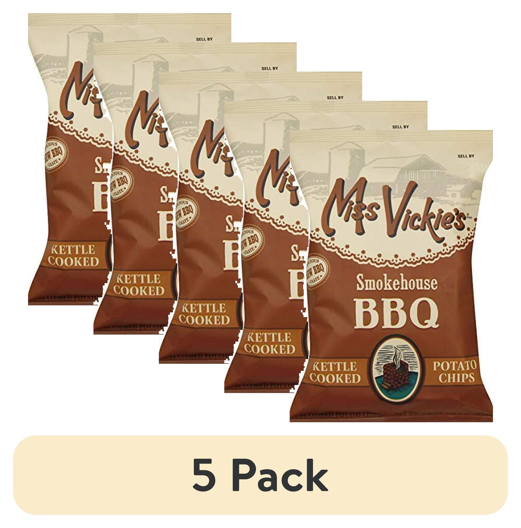 (5 pack) Miss Vickie's® Smokehouse BBQ Kettle Cooked Potato Chips 1.375 ...