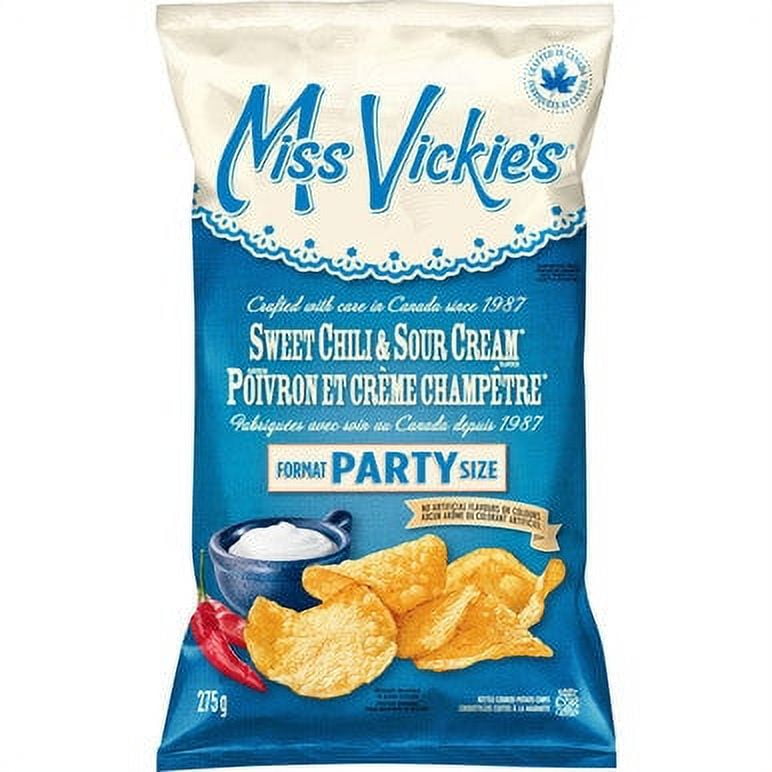Miss Vickies Kettle Cooked Sweet Chili & Sour Cream Potato Chips, 275g ...