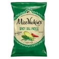 Miss Vickies Spicy Dill Pickle Chips, Flavorful Snack, 1.375oz - Pack ...