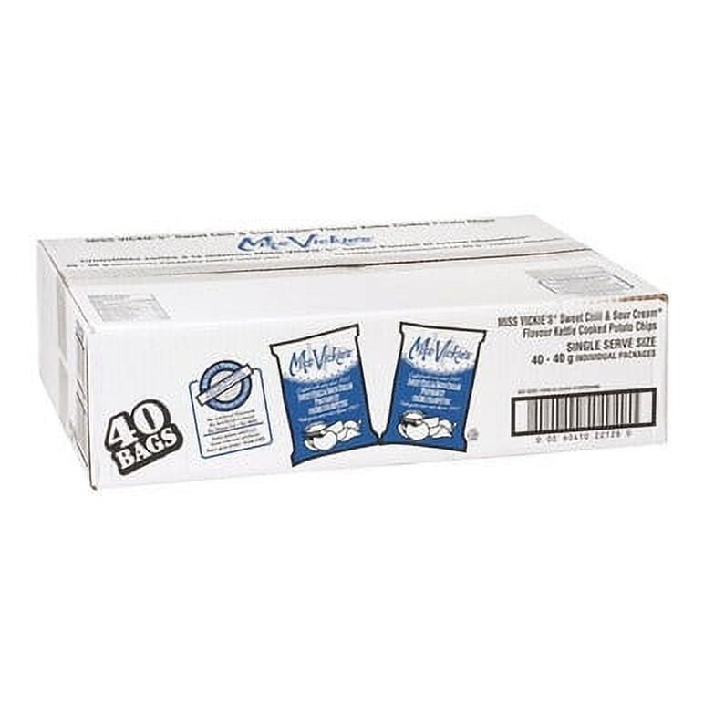 Miss Vickie's Sweet Chili & Sour Cream Potato Chips, 40G/Unit, 40 Units ...