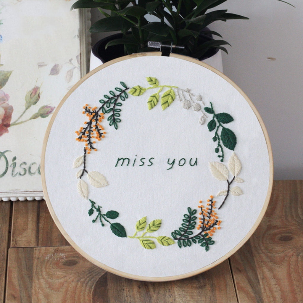 Miss You Embroidery Diy Three-Dimensional Manual Beginner Basic ...