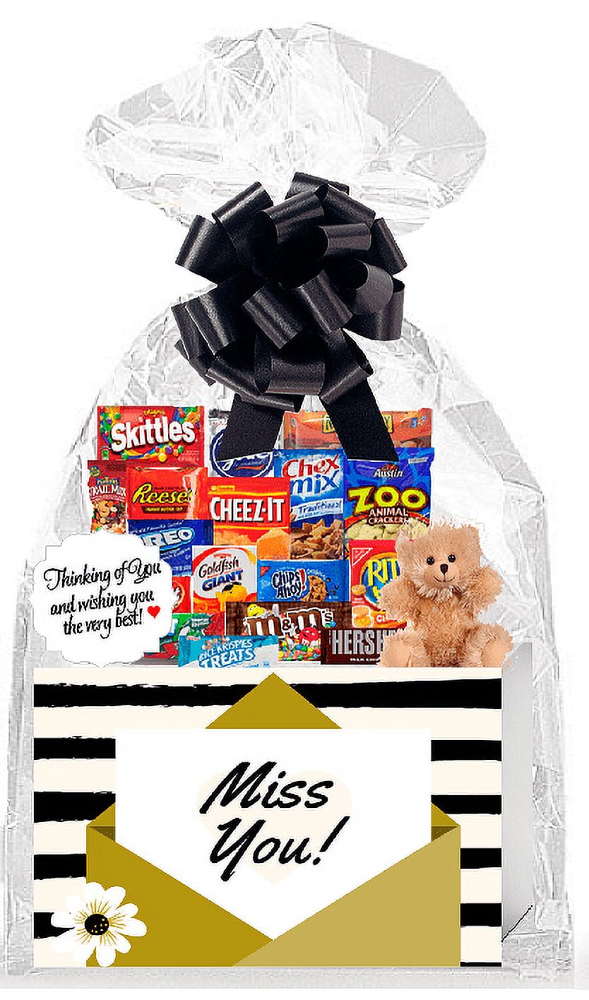 Miss You Thinking of you Cookies, Candy & More Care Package Assortment ...