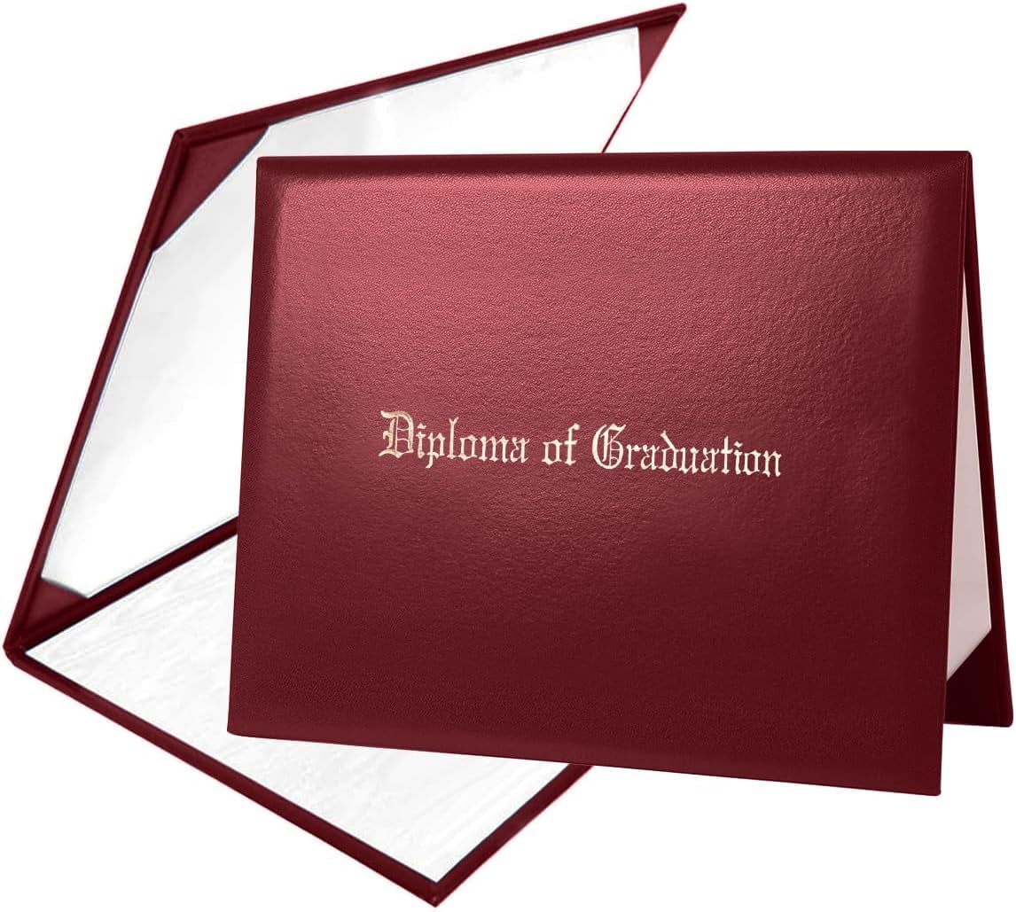 Misscom Diploma Cover 8.5" x11" Diploma Holder of Graduation ...