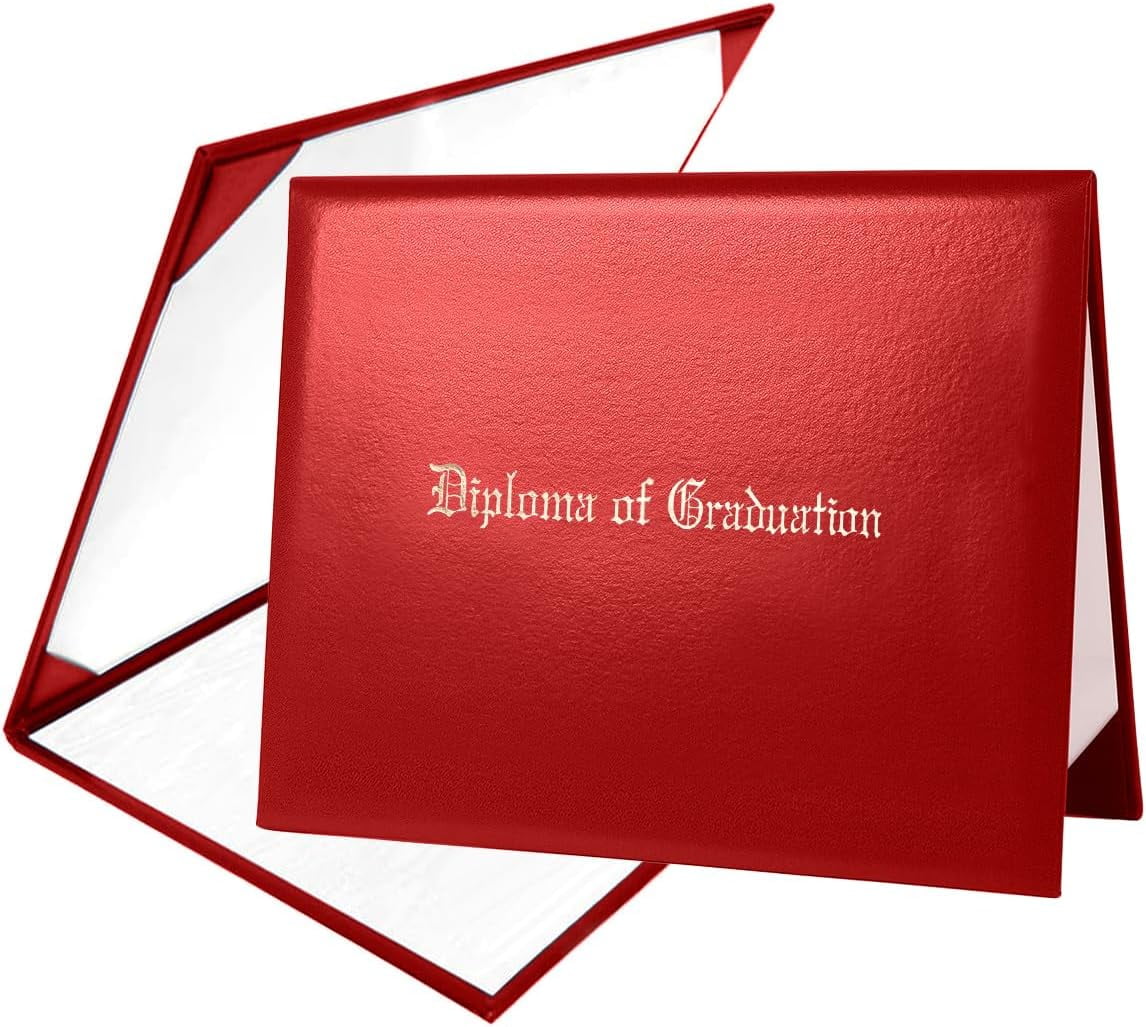 Misscom Diploma Cover 8.5" x11" Diploma Holder of Graduation ...