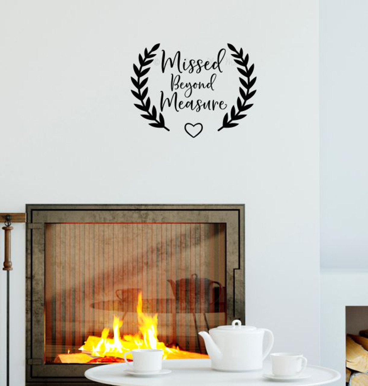 Missed Beyond Measure In Loving Memory Wall Decals - Adhesive Wall ...