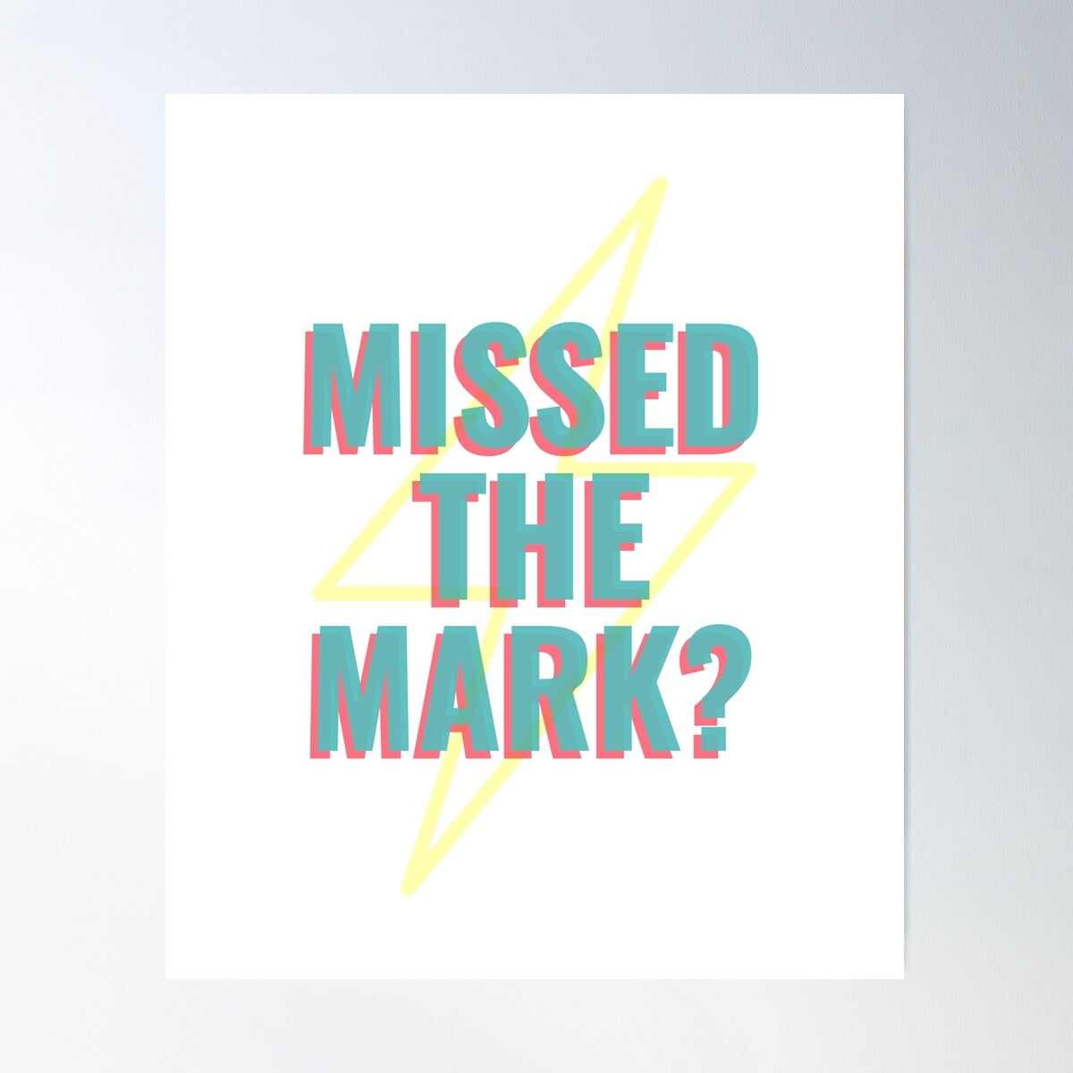 Missed The Mark?! – Glitch-Effect Typography For Life’S Unexpected ...