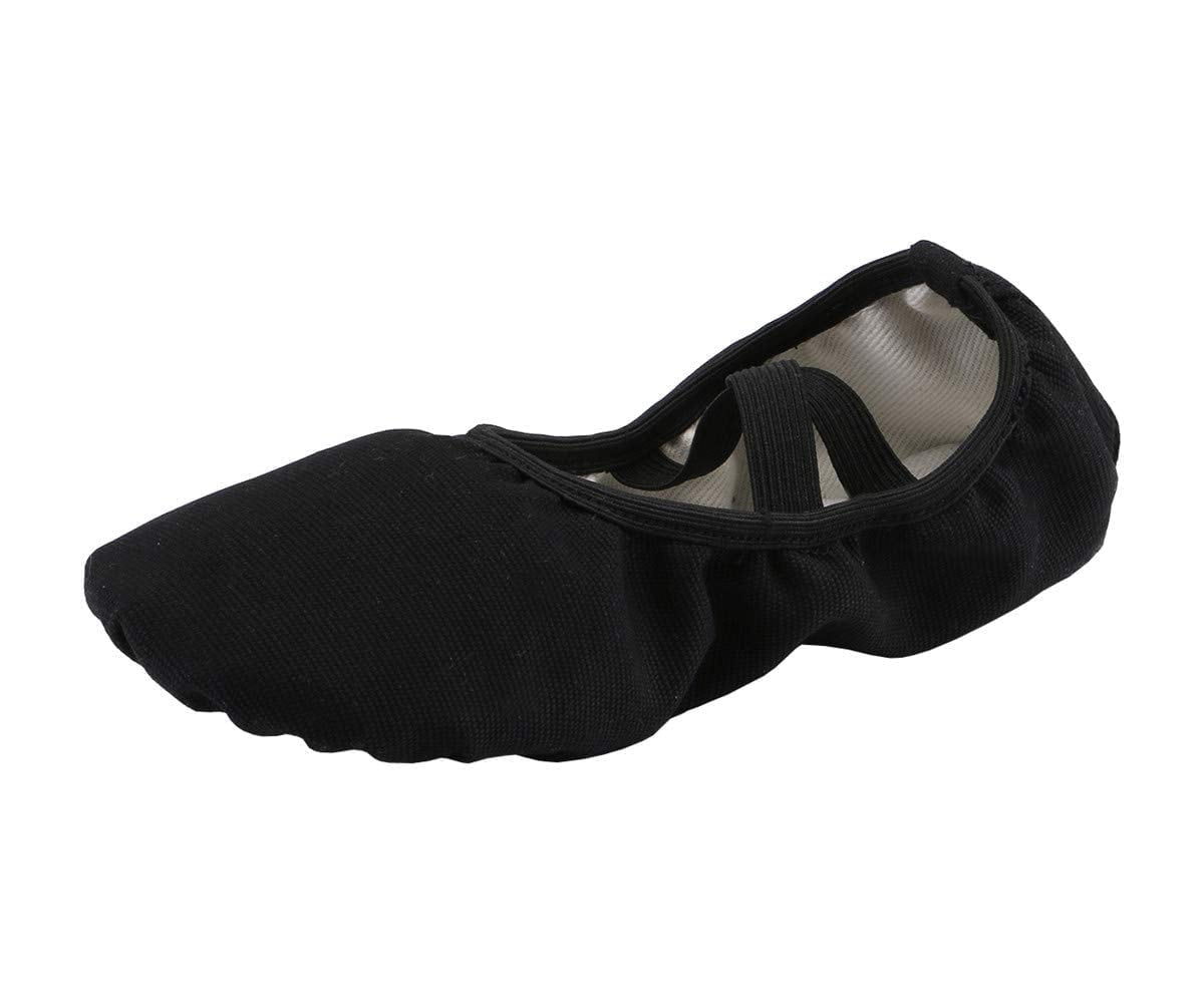 Missfiona Women's Ballet Flats Canvas Ballet Slipper Dance Yoga ...