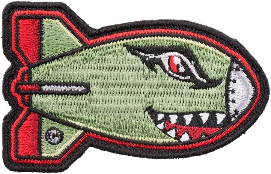 Missile Bomb Kaboom Patch, Warhead Bomb Patches - Walmart.com
