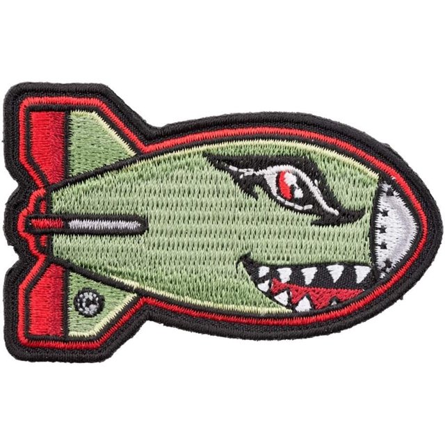 Missile Bomb Kaboom Patch, Warhead Bomb Patches - Walmart.com