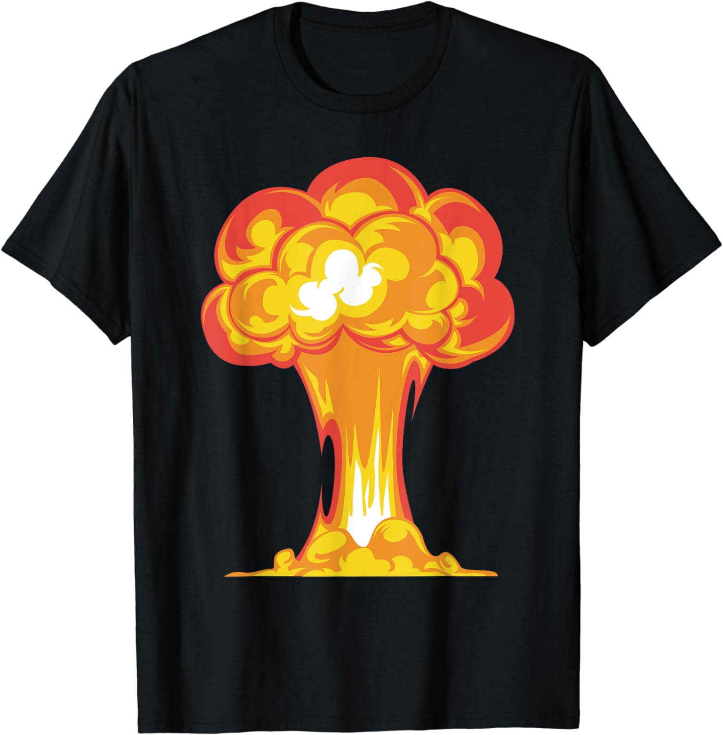 Missile Bomb Mushroom Explosion Missile T-Shirt - Walmart.com