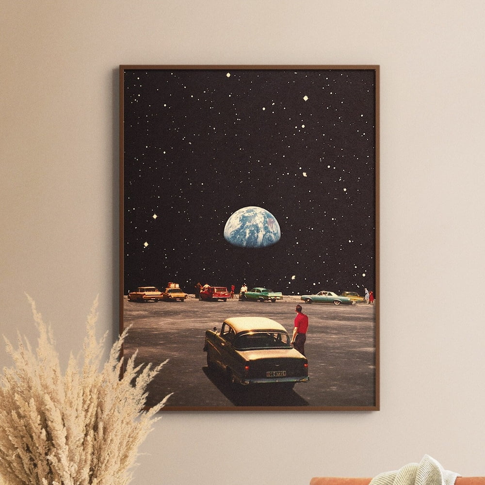 Missing Home, Retro Futurism, Surrealist Aesthetic, Space Collage ...