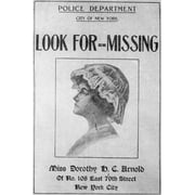 Funny Missing Person Poster