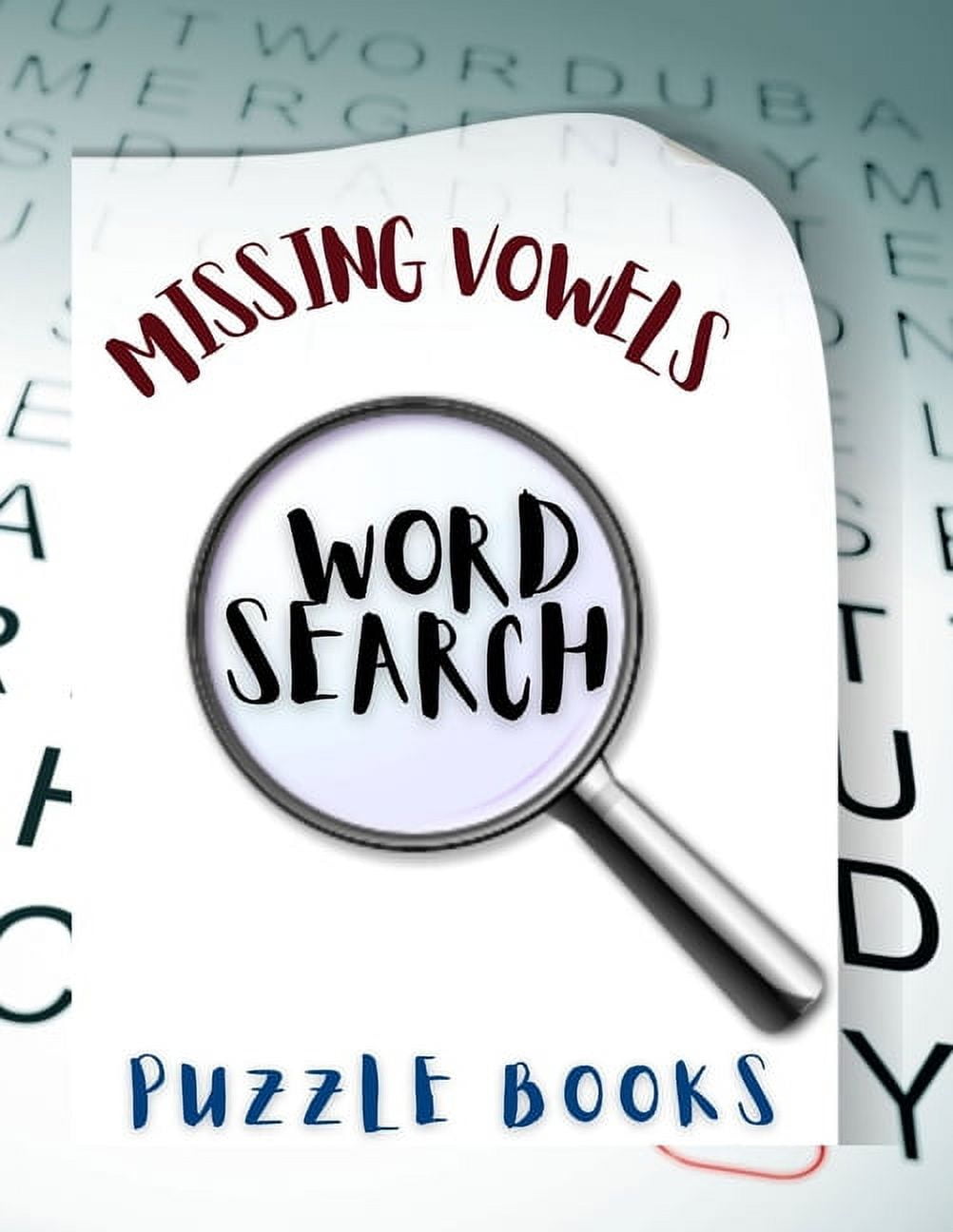 Missing Vowels Word Search Puzzle Books : 399 Ways To Keep Your Brain ...