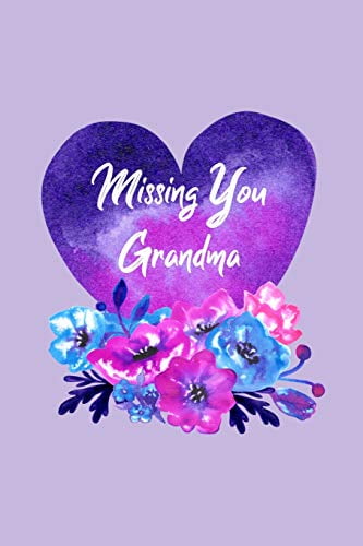 Pre-Owned Missing You Grandma: Guided Grief Prompts Journal Memory Book ...