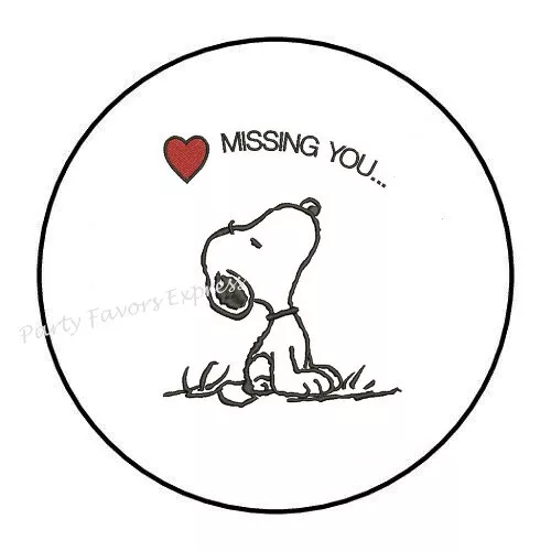 Missing You Sticker Party Favors Sticker Envelope Seals Labels Stickers ...