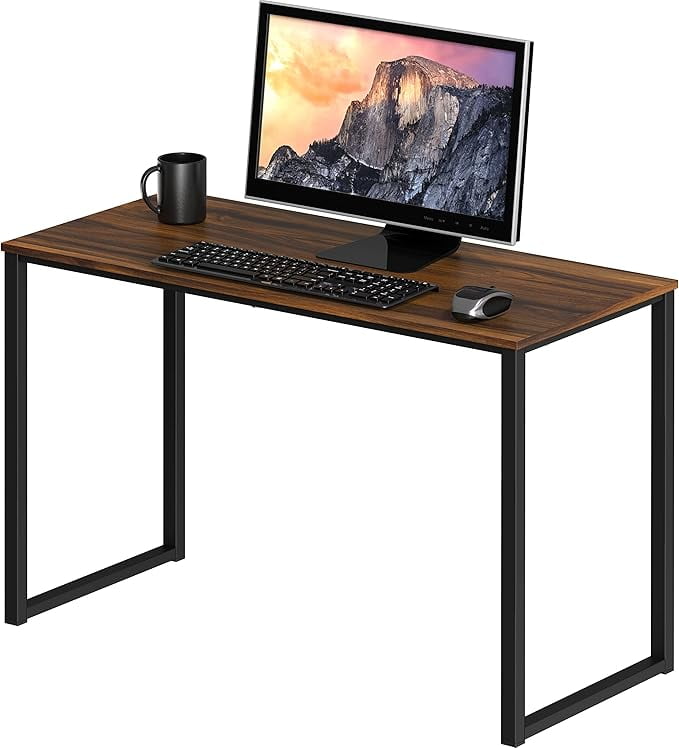 Mission 32-Inch Home Office Computer Desk, Walnut - Walmart.com