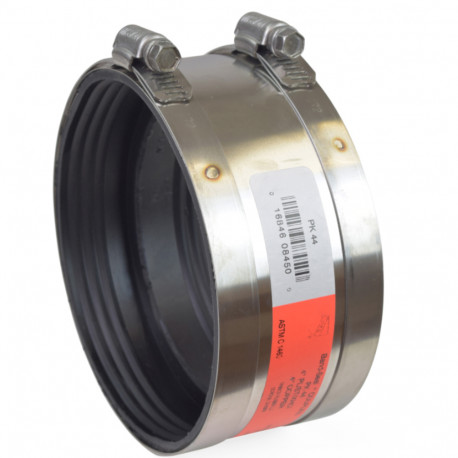 Mission 4" Extra-Heavy CI/Plastic/Steel to 4" Copper Coupling - Walmart.com