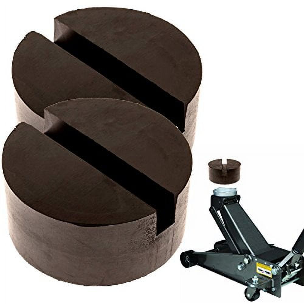 Mission Automotive Heavy Duty 2-Pack Rubber Jack Pads - Universal ...