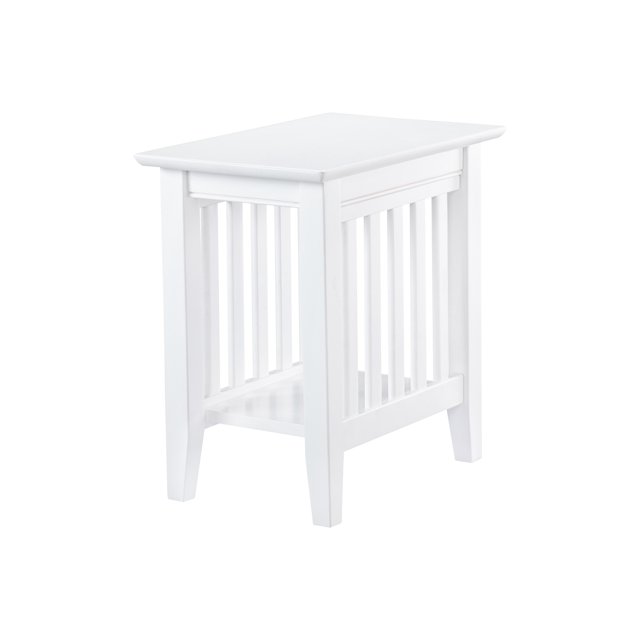 Mission Chair Side Table White - Walmart.com