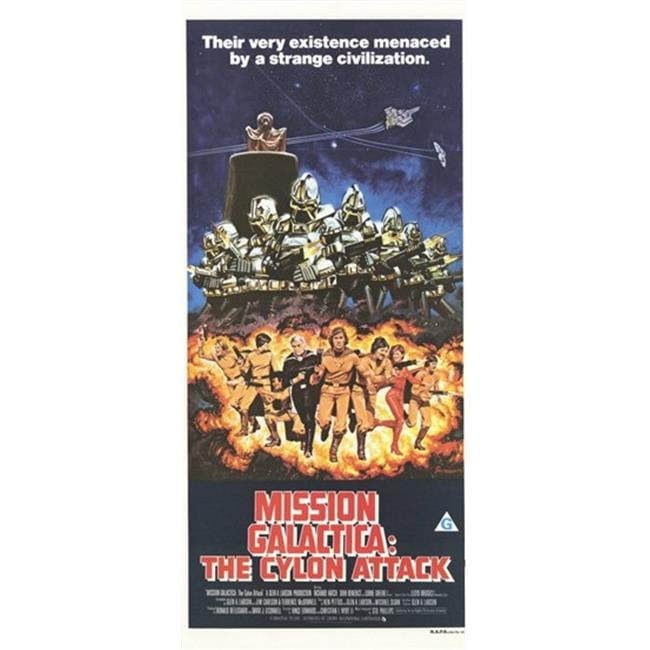 Mission Galactica the Cyclon Attack Movie Poster - 11 x 17 in ...