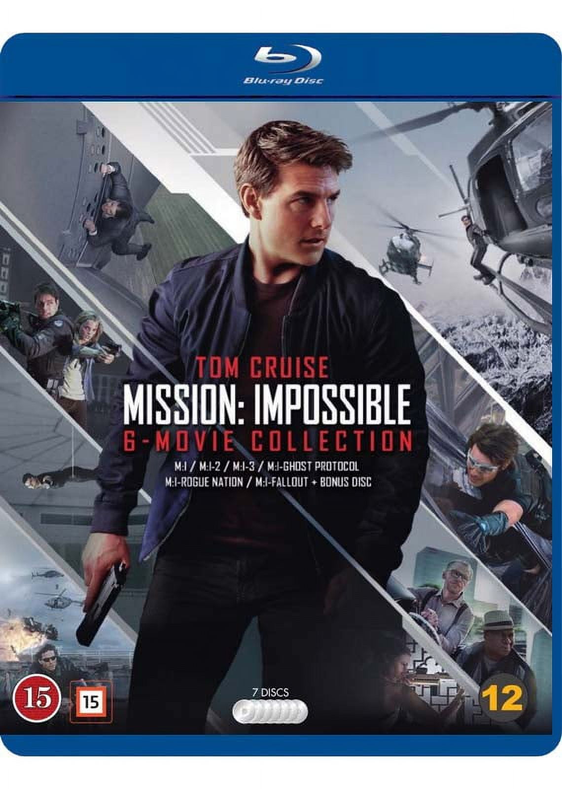 Mission: Impossible 1-6 - 7-Disc Set ( Mission: Impossible / Mission ...
