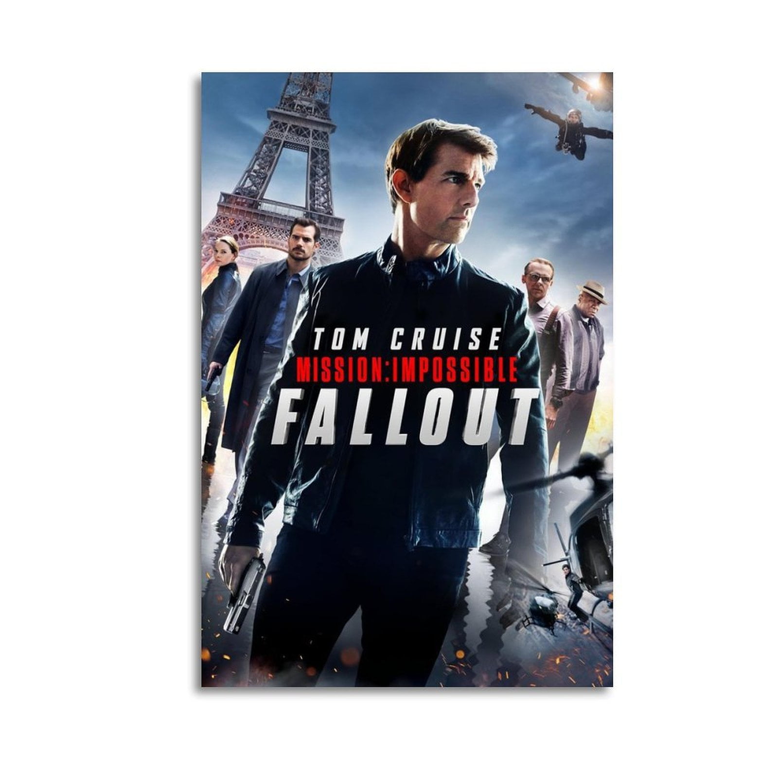 Mission Impossible – Fallout Poster Decoration Vibrant High-end Wall Posters Retro Room ...
