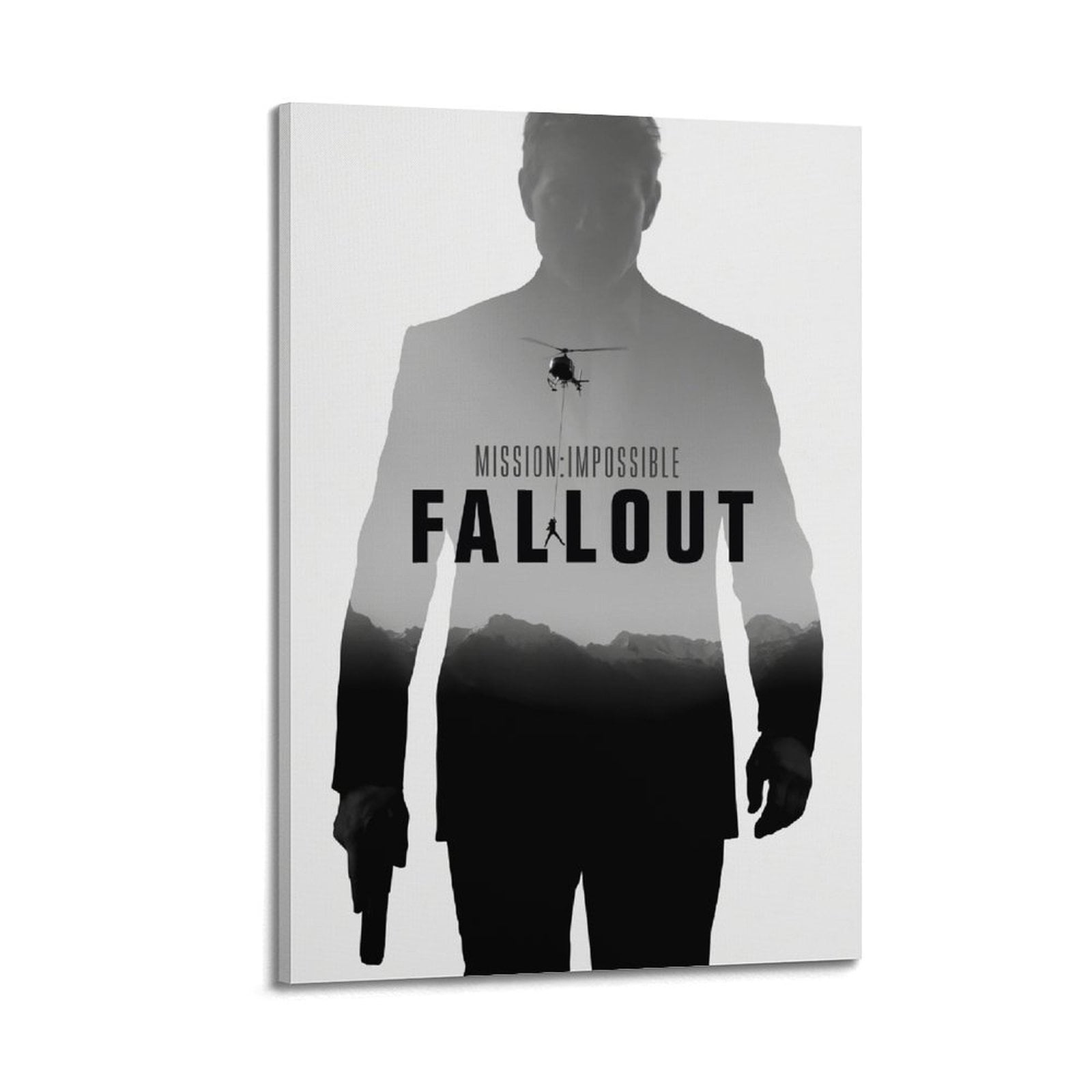 Mission Impossible Fallout Poster Wall Art Canvas Aesthetic Music And ...