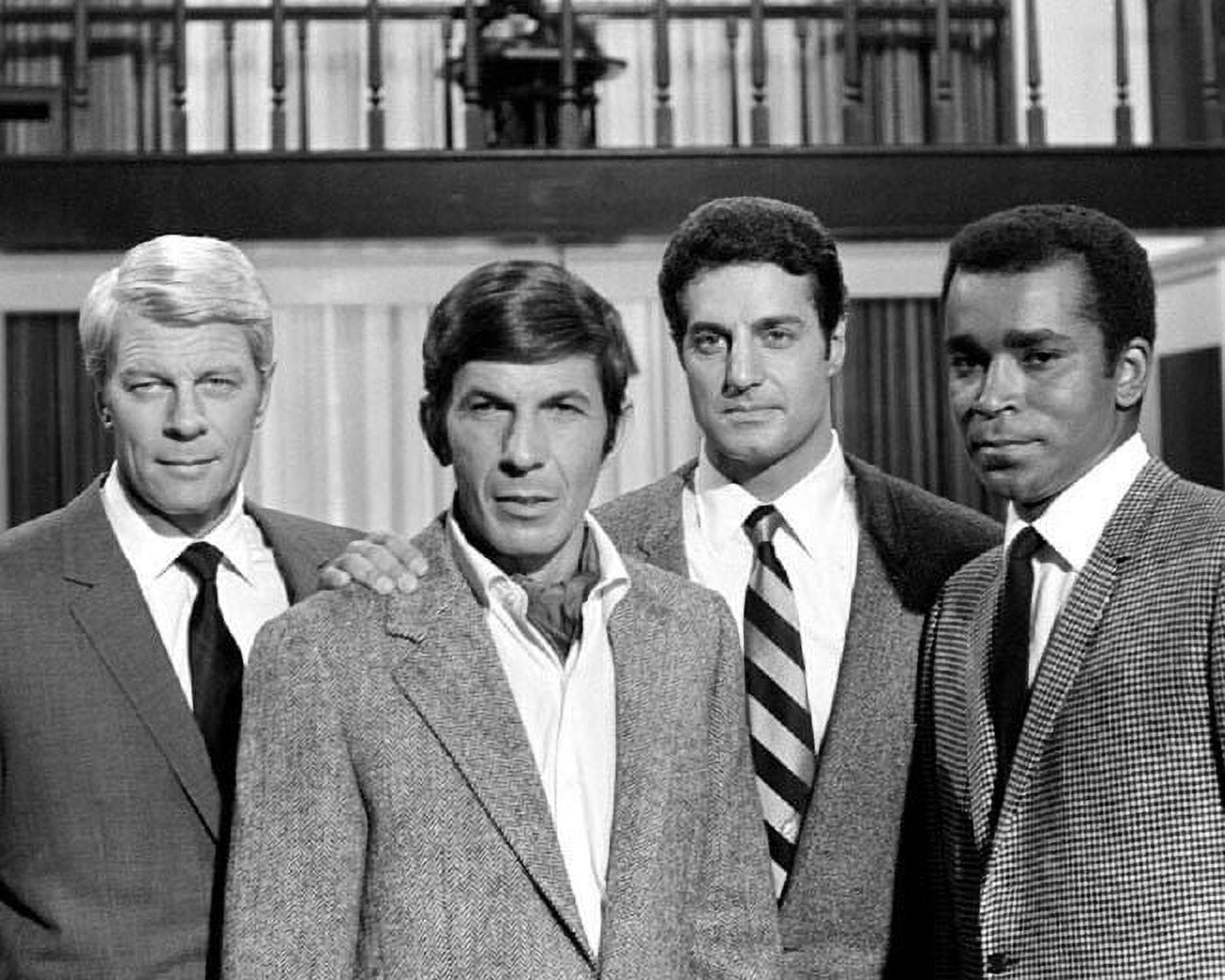 Mission Impossible Peter Graves Leonard Nimoy Lupus Morris line-up 8x10 photo - Walmart.com