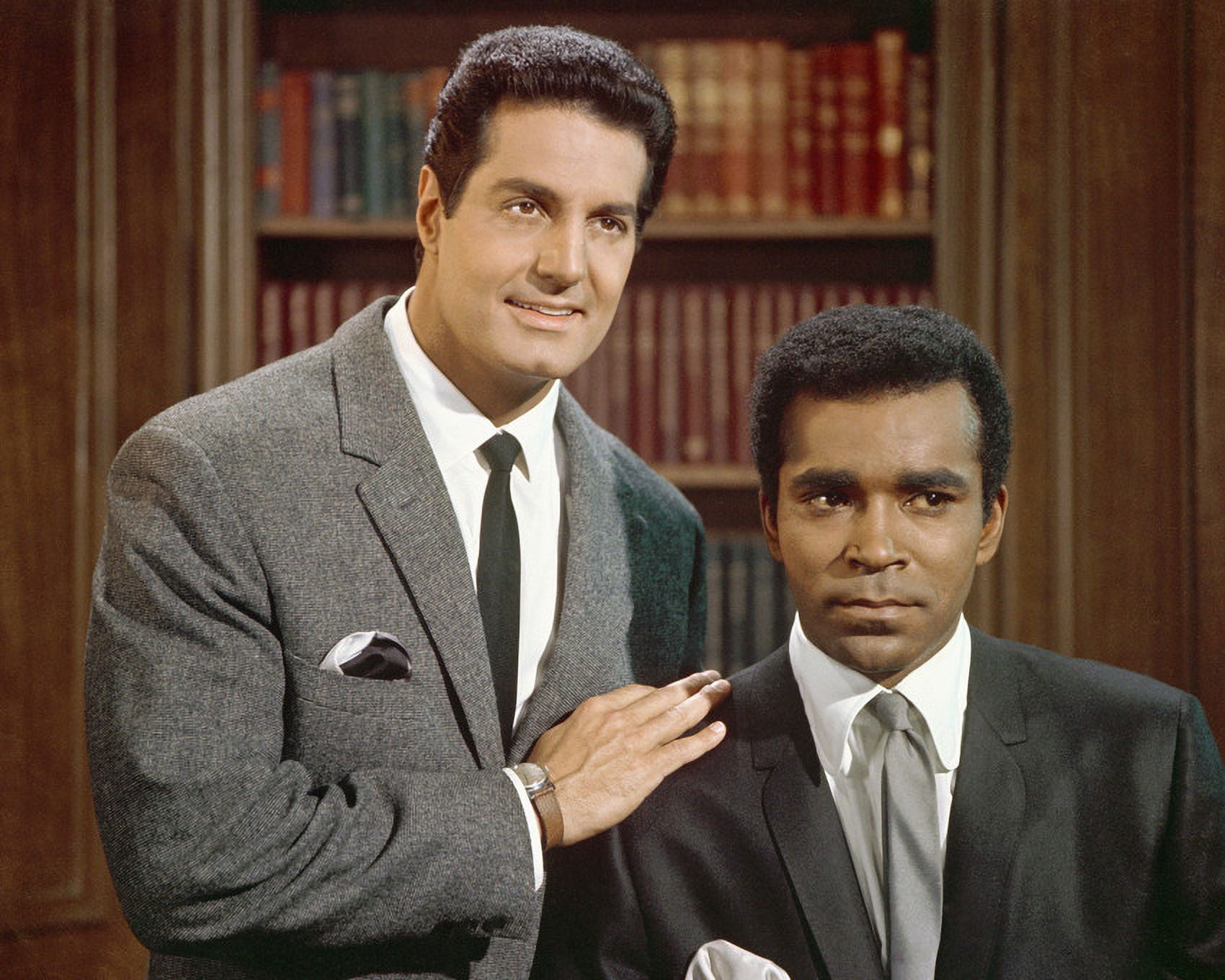 Mission: Impossible Peter Lupus Greg Morris 1969 portrait together ...