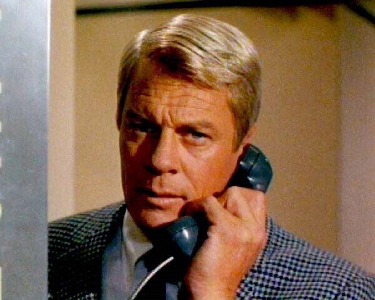 Mission Impossible TV series Peter Graves as Jim Phelps on telephone ...