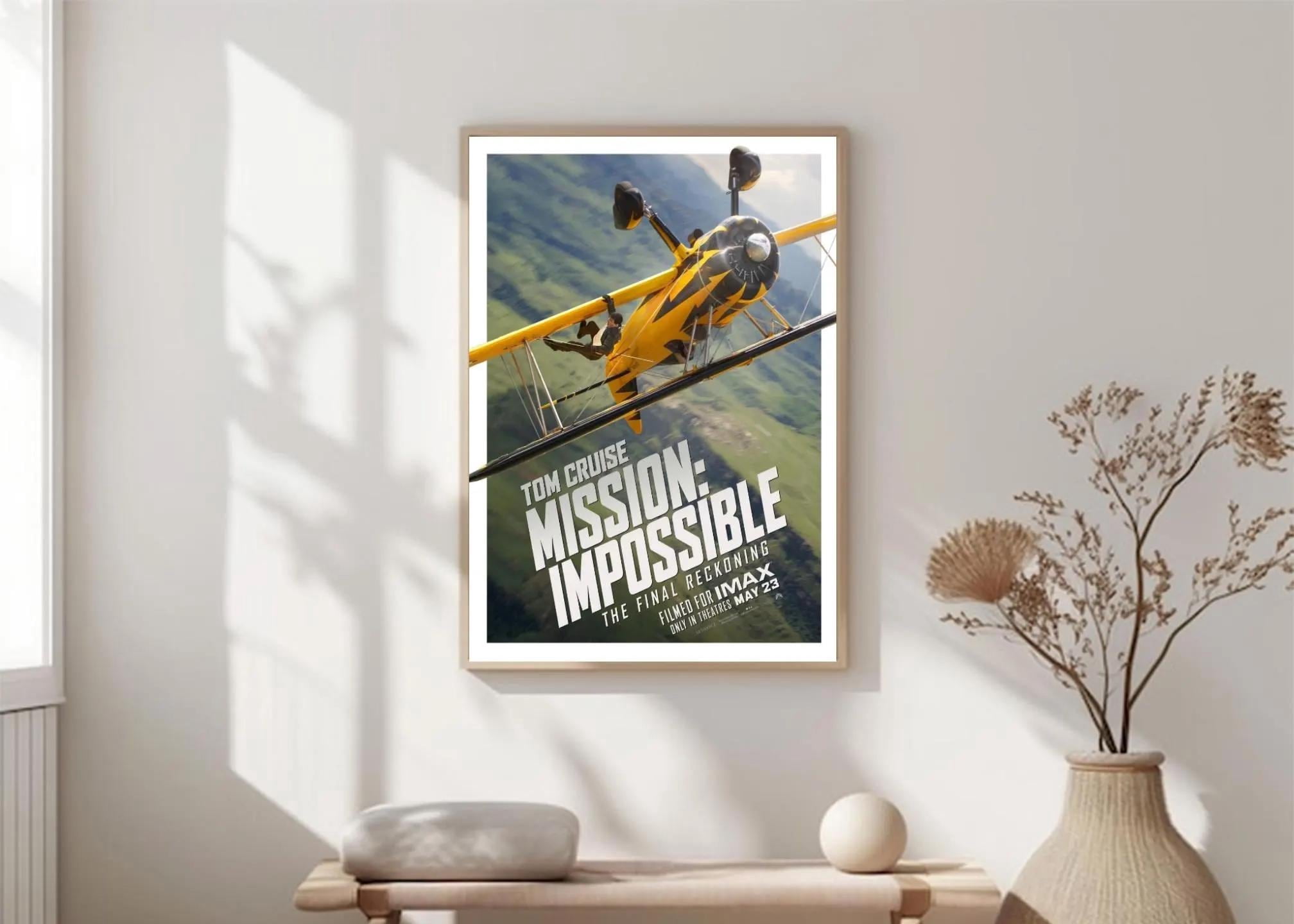 Mission Impossible The Final Reckoning Movie 2025 Poster, Modern Room ...