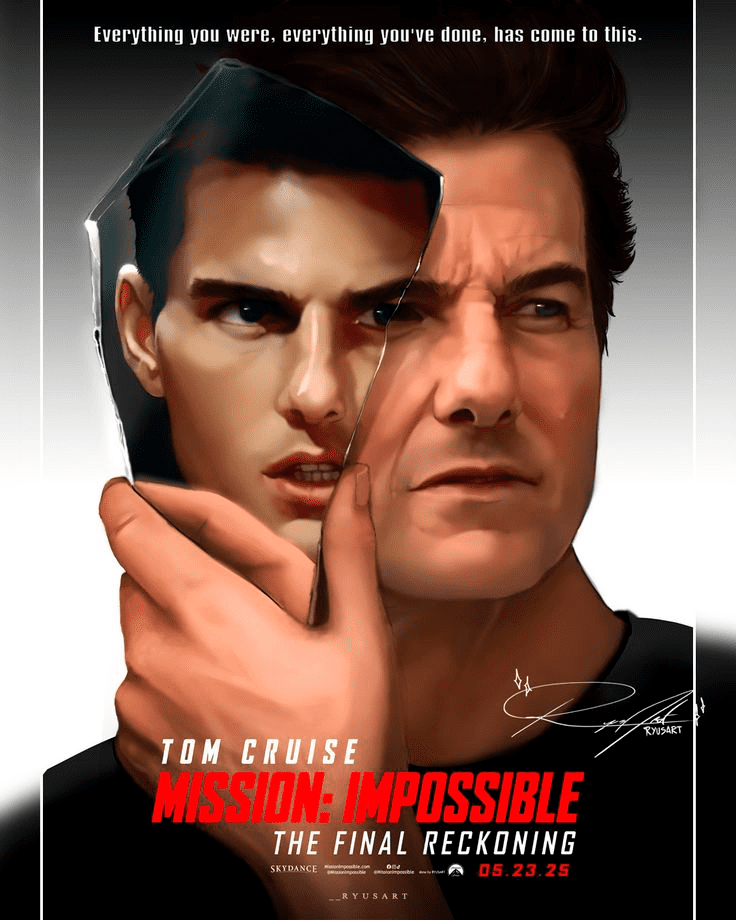 Mission Impossible - The Final Reckoning Poster &Canvas, Wall Art, Wall ...