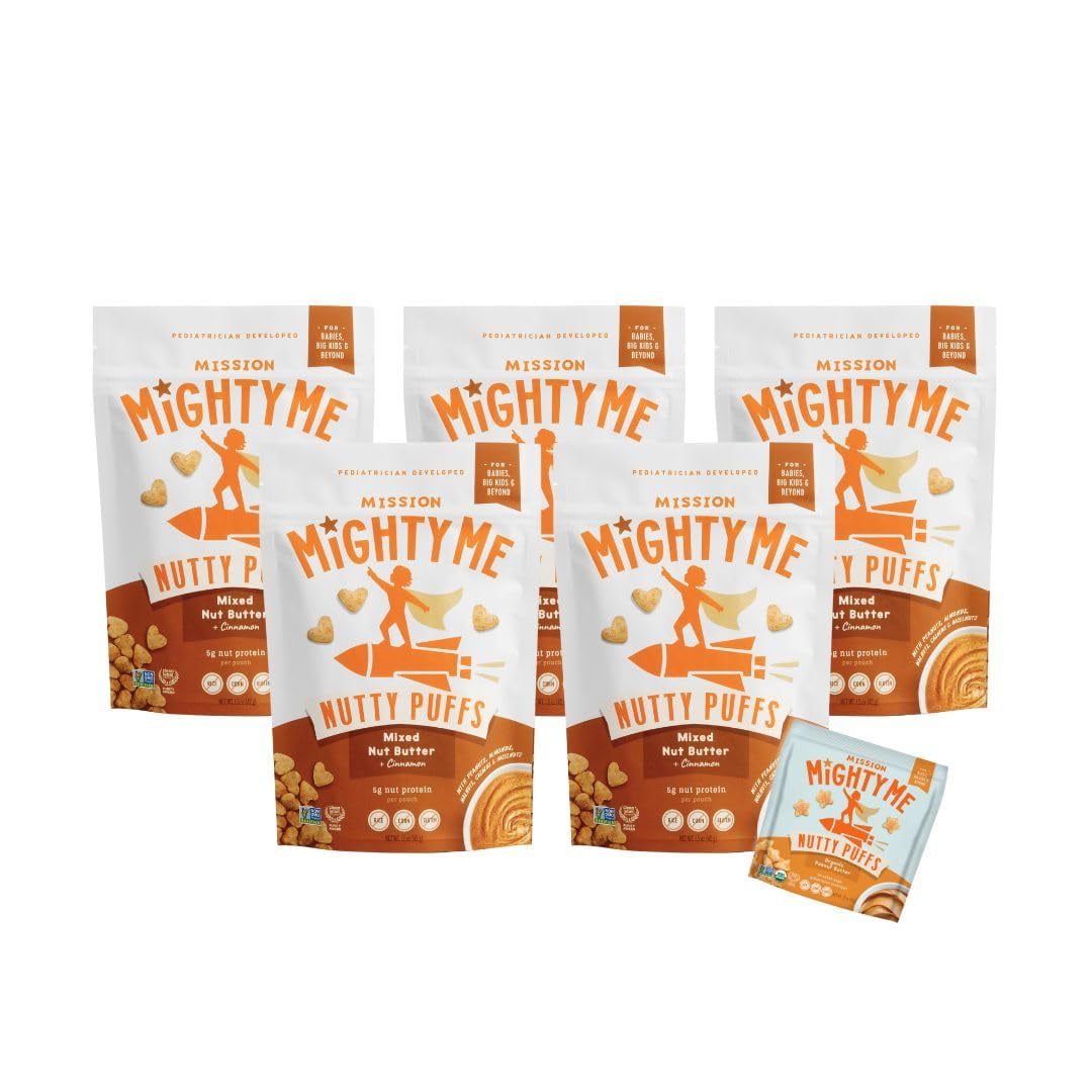 Mission Mighty Me Nutty BCF26 Mixed Nut for Babies + Kids ...