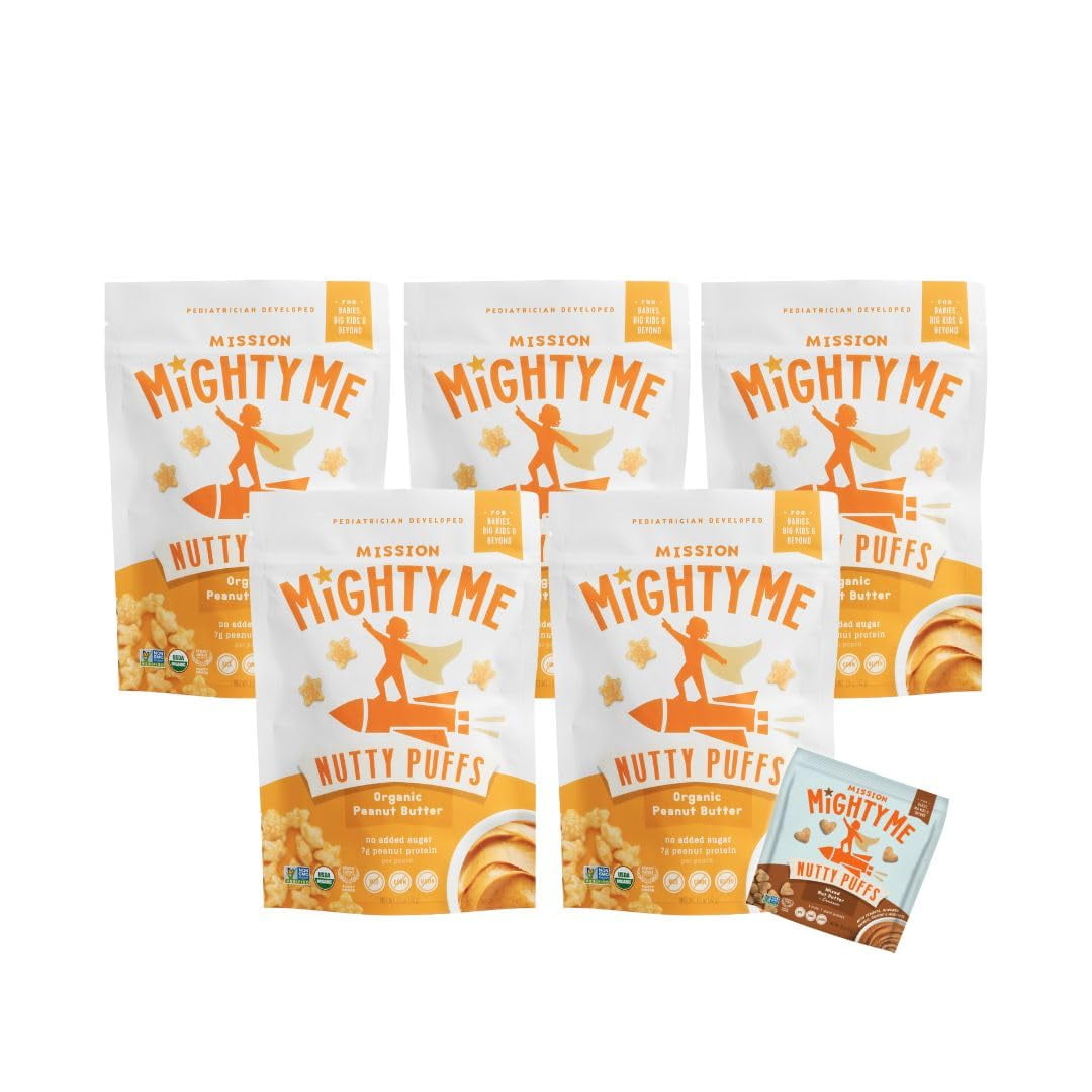 Mission Mighty Me Nutty BCF26 Organic Peanut for Babies + Kids ...