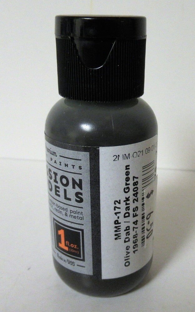 Mission Models MMP-172 US Army Olive Drab 1968-74 Acrylic Paint 1 oz ...