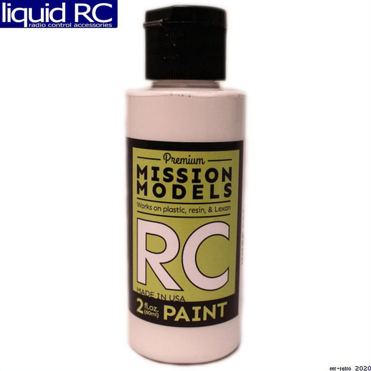 Mission Models MMRC-001 White Water-Based Rc Airbrush Paint 2oz ...