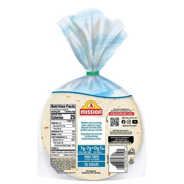 Ole Xtreme Wellness High Fiber, Low Net Carb Tortilla Wraps - Zero ...