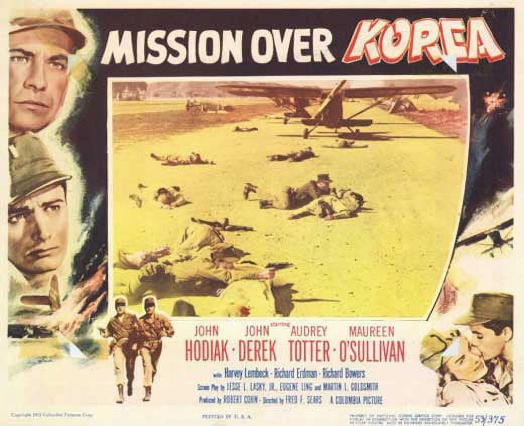 Mission Over Korea - movie POSTER (Style A) (11" x 14") (1953 ...