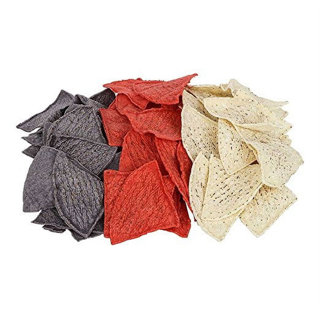 Mission Pre-Cut Unfried Tri-Color Tortilla Chips - 4 Cut, 10821 (186853 ...