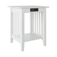 Mission Printer Stand with Charger White - Walmart.com