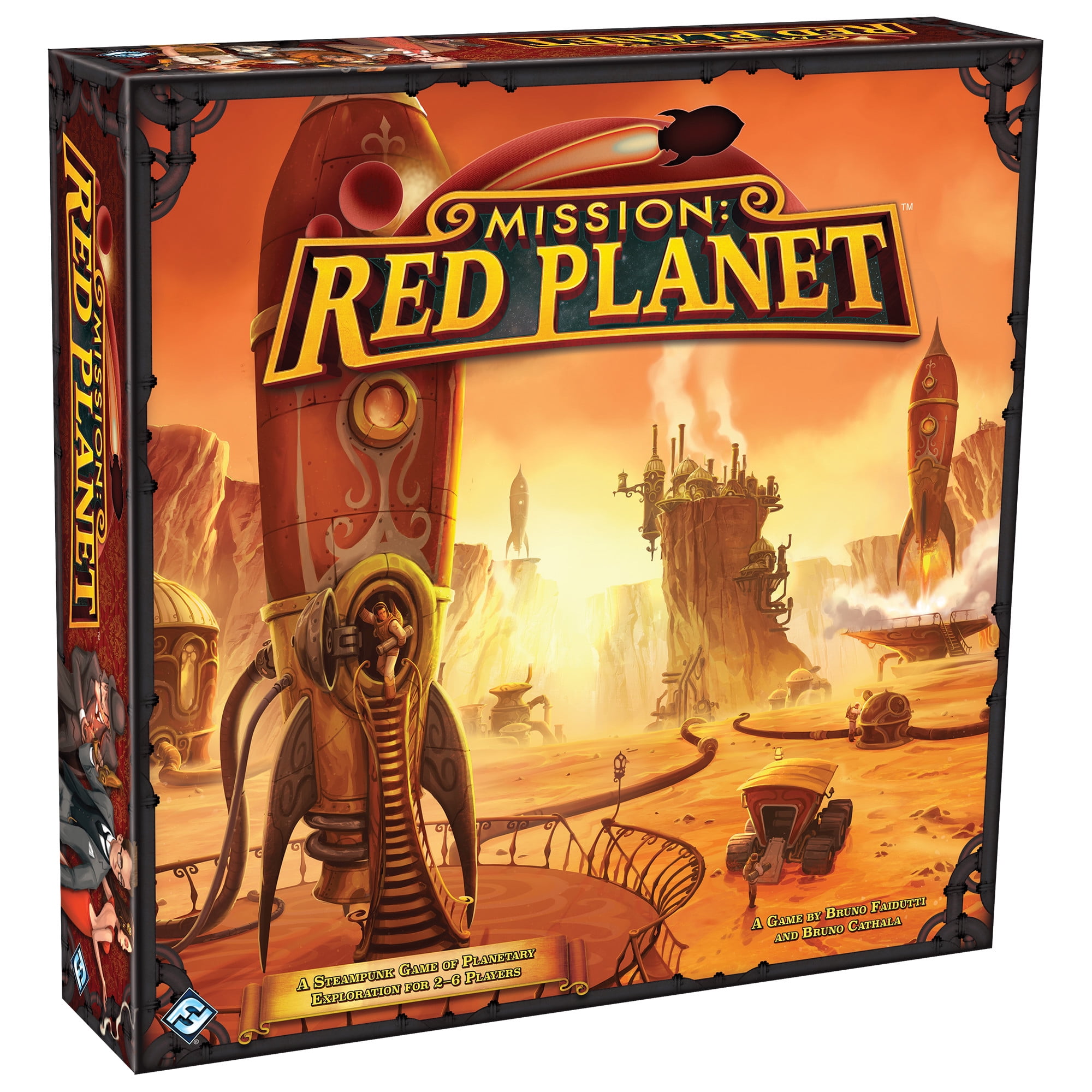 Mission: Red Planet Board Game for Ages 14 and up, from Asmodee ...