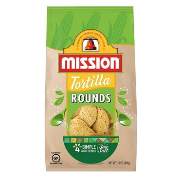 6 PACKS : Mission Foods Triangles Tortilla Chips, Tri-Color, 2 Pound ...