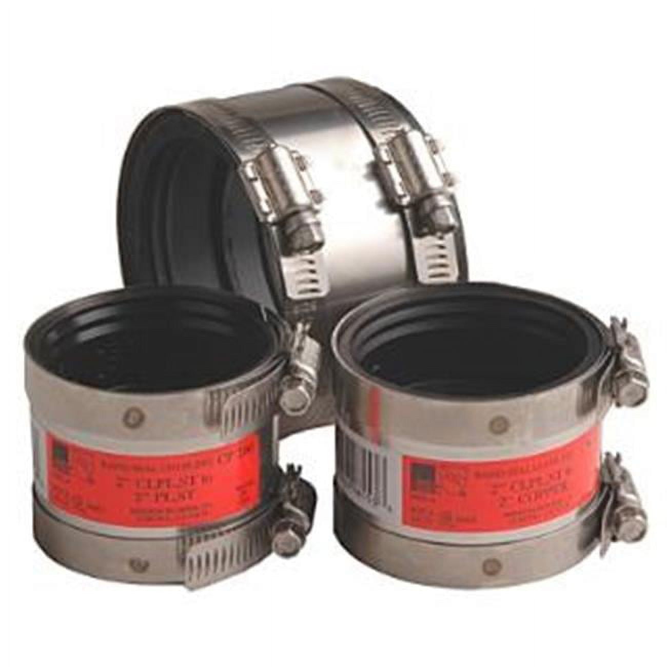 Mission Rubber CP200 2 in. Band-Seal Plastic or Cast Iron Stainless ...