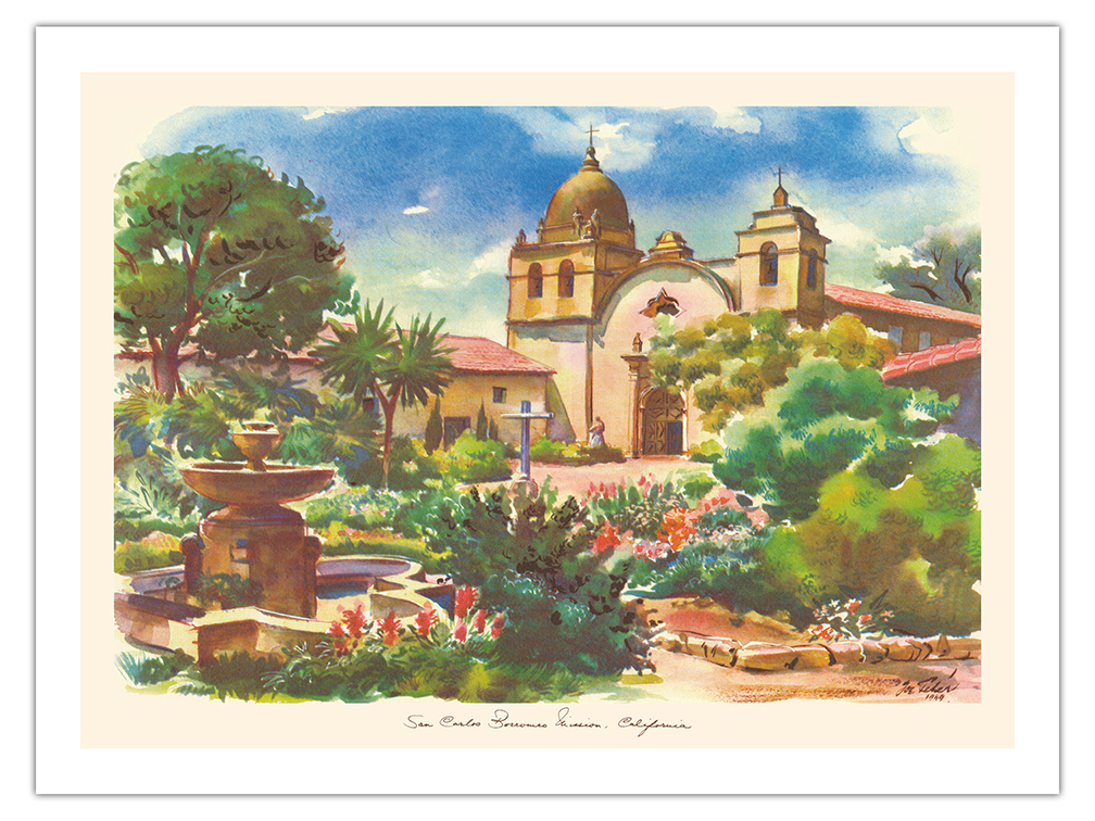 Mission San Carlos Borromeo del Río Carmelo - Carmel-By-The-Sea ...