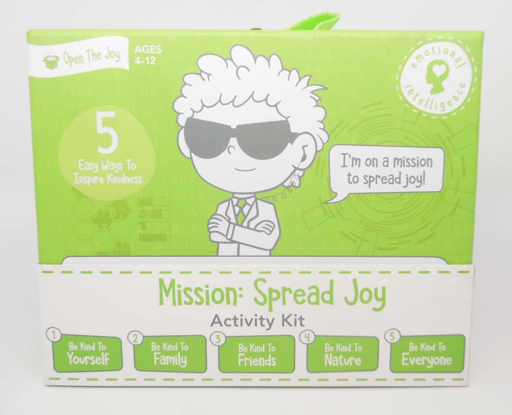Mission: Spread Joy The Kindness Missions Activity Box with a Building ...
