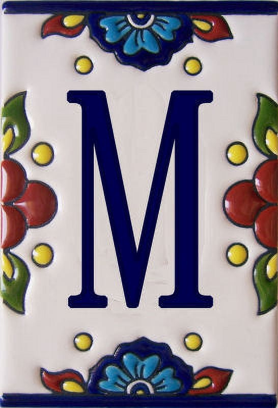Mission Tile Letter M - Walmart.com