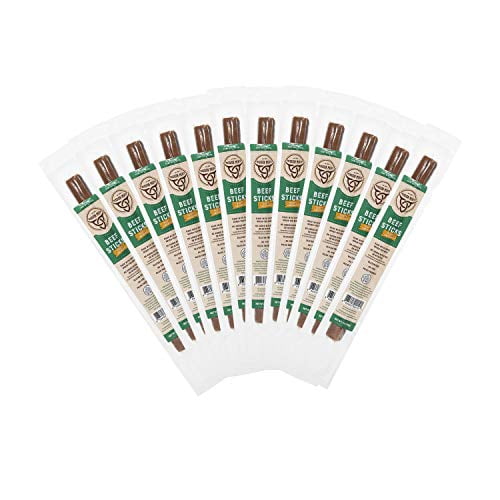 TASTY Non-GMO Grass-Fed Beef Sticks Gluten Free MSG Free Nitrate ...