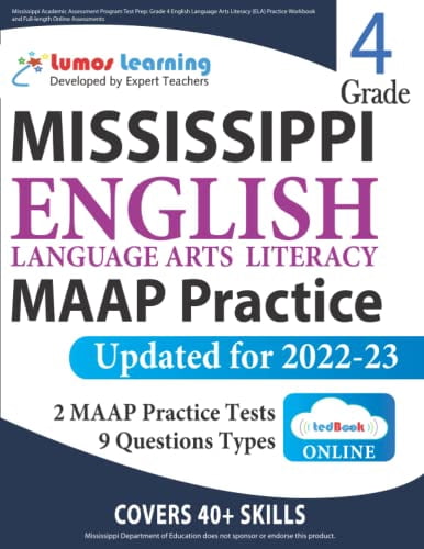 Pre-Owned Mississippi Academic Assessment Program Test Prep: Grade 4 ...